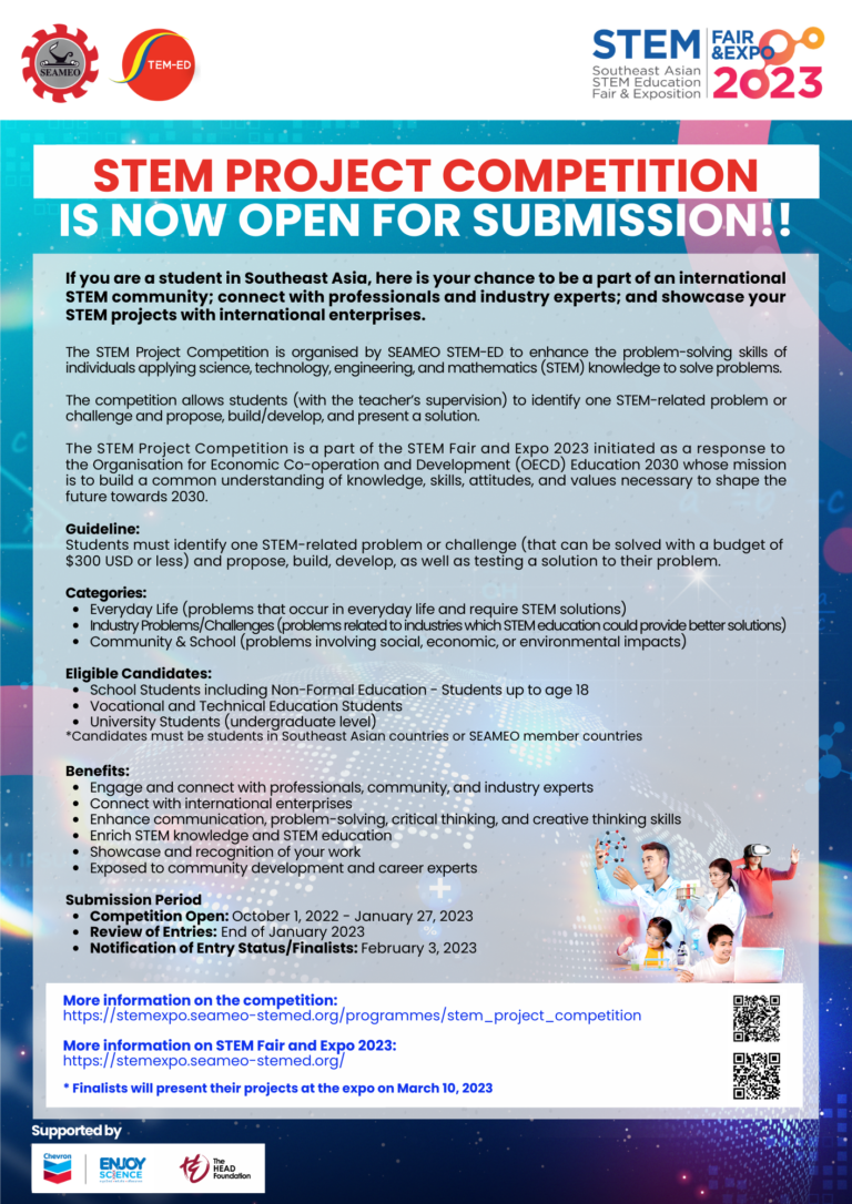 STEM Project Competition – SEAMEO STEM-ED
